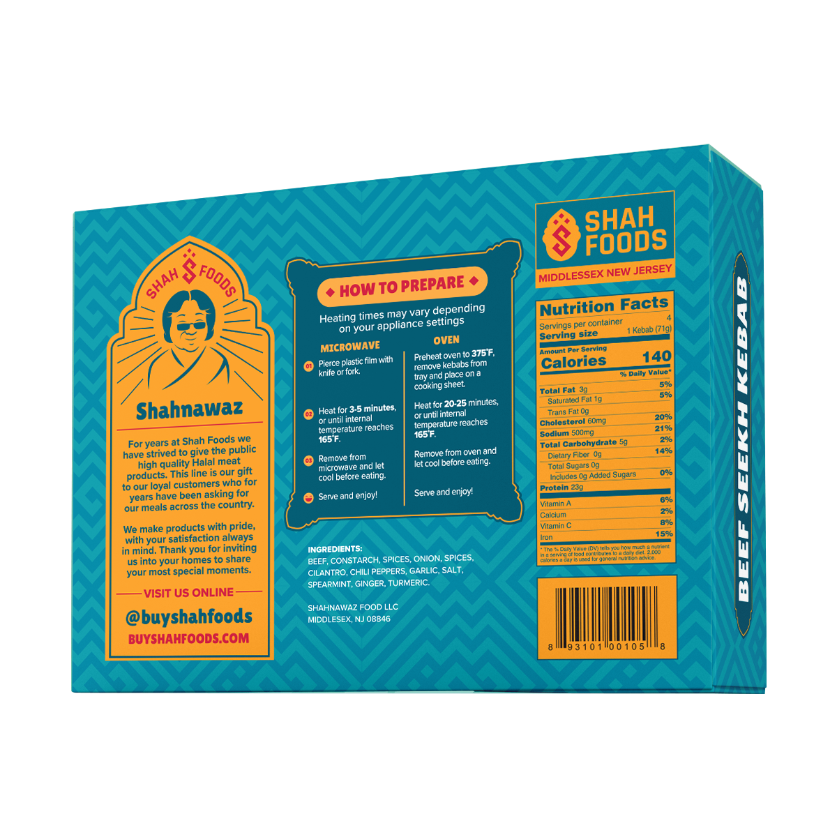 BEEF SEEKH KEBAB – Shahnawaz Foods